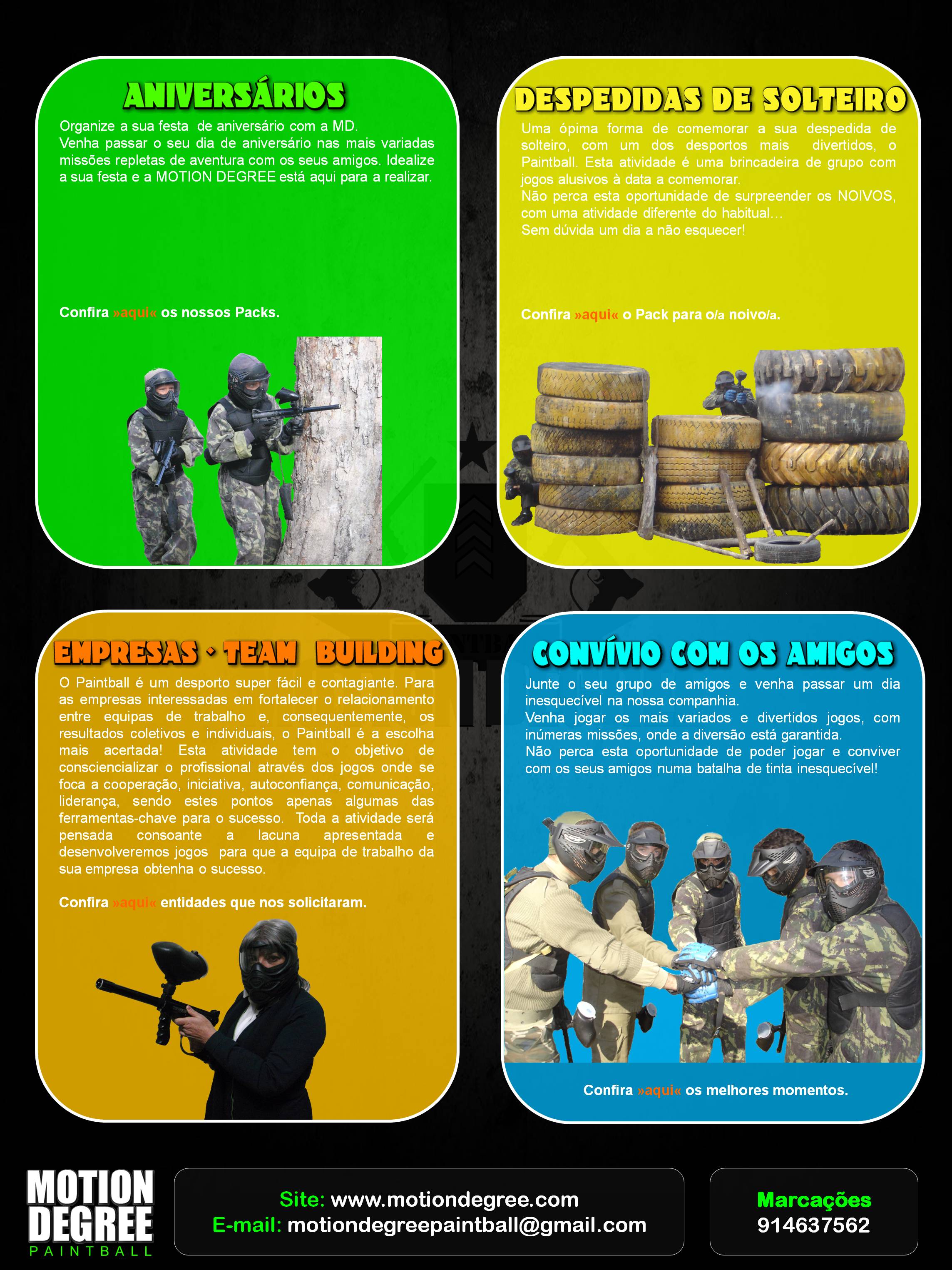 Paintball Sanatório Valongo no Porto · Motion Degree